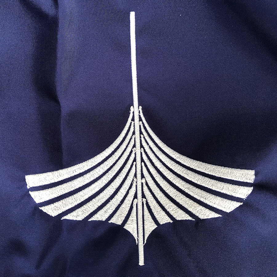 WoodenBoat Burgee in 3 colors