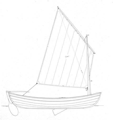 13' Sailing Peapod Beach Pea - STUDY PLAN-