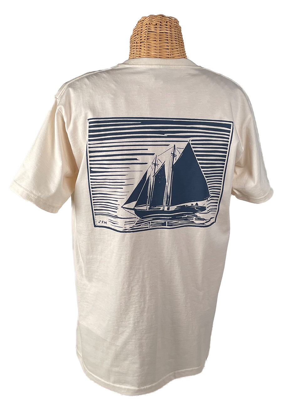 Schooner T-Shirt in 3 Colors