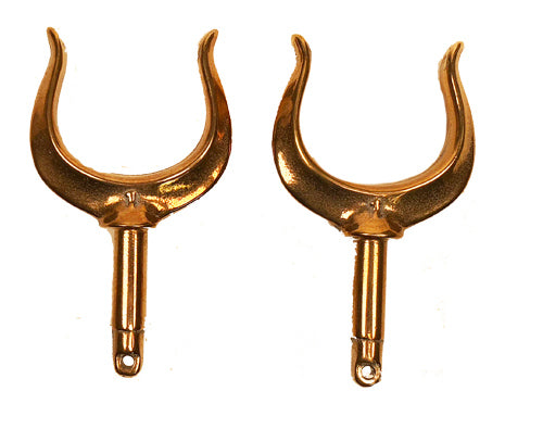 Oarlocks Horns Open - Set of 2